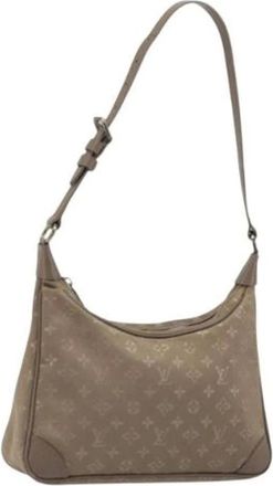 Louis Vuitton Sac &agrave; main vintage en satin monogramm&eacute; Pre-owned - Femme - Pre-owned - Beige - Taille: ONE Size