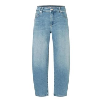 M.A.C Danni Barrel Jeans - - Jeans - Damen - Blau - 2XL