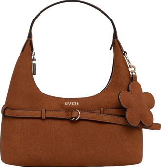 Guess Sac Hobo Taylor - Femme - Sacs - Brun - Taille: ONE Size