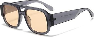 Generic Lunettes De Soleil D&eacute;coratives For Hommes Et Femmes, Id&eacute;ales For La Conduite, Les Vacances Trajets Domicile-travail(Gray)