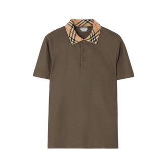 Burberry Evan Polohemd - - Tops - Herren - Braun - M