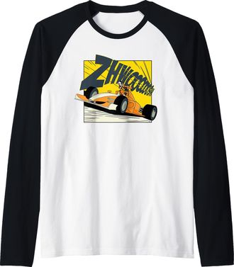 Disney Goofy Racing Team ZHWOOOOOOSH Race Car Driver Raglan