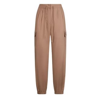 Liu Jo Femme, Pantalons, Beige, Taille: 34 FR Cargo Pantalons de surv&ecirc;tement