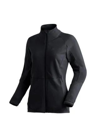 Maier Sports Fleecejacke Sinaia W Damen Midlayer, atmungsaktiv schnelltrocknend, Full-Zip, Regular Fit