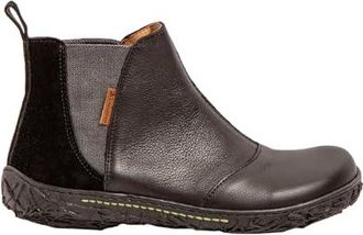 El Naturalista N786 Natural Grain-Silk Suede Black/NIDO 36 Black Femme Bottines 36