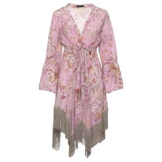 Miss Bikini Femme, Maillots de bain, Rose, Taille: ONE Size Caftan en coton