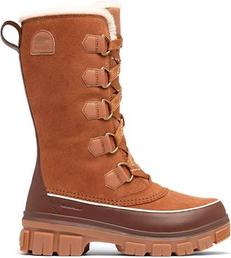 Sorel Damen Torino Tall Wp Mode-Stiefel, Velvet Tan Tobacco Torino 5, 36.5 EU