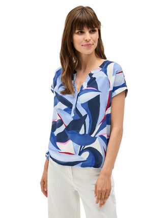 Cecil Damen Gemustertes Blusenshirt
