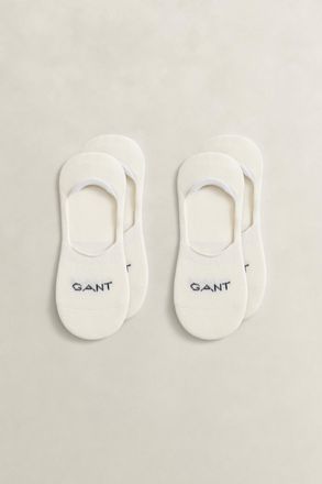 GANT Damen 2er-Pack Invisible Socken (39-41) EGGSHELL