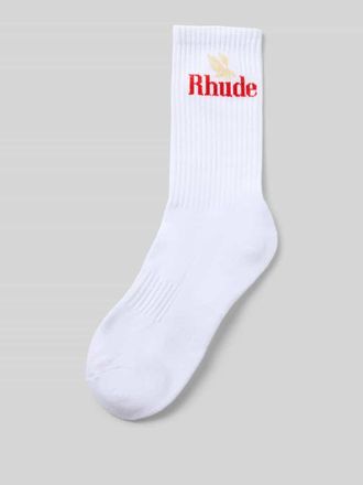 Rhude Socken aus Baumwoll-Mix