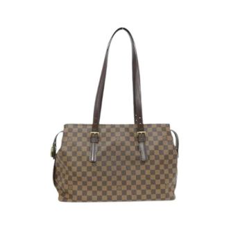 Louis Vuitton Pre-owned Damier Schultertasche N51119 - - Pre-owned - Damen - Braun - ONE SIZE