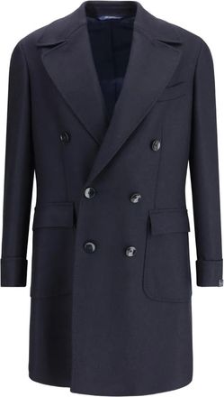 Gi Capri manteau à boutonnière croisée - Bleu