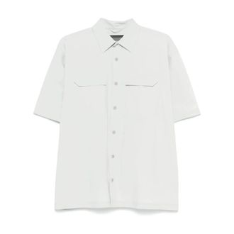 Herno L&auml;ssiges Baumwollhemd - - Shirts - Herren - Wei&szlig; - L