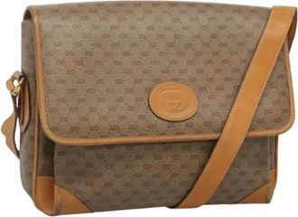 Gucci Pre-owned Cuir sacs-gucci - Femme - Pre-owned - Beige - Taille: ONE Size