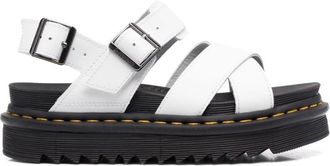 Dr. Martens Femme, Chaussures, Blanc, Taille: 36 EU Voss II Sandal