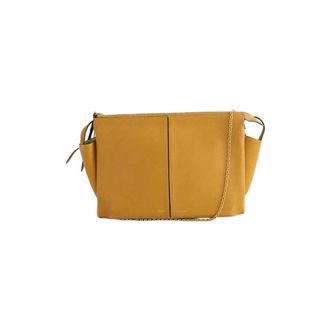 Celine Sac &agrave; bandouli&egrave;re Tri-Fold en cuir camel