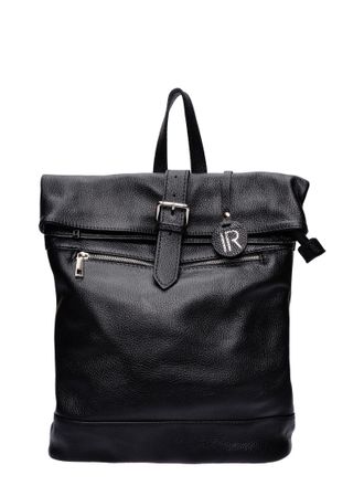 Isabella Rhea Schwarz Rindsledertasche