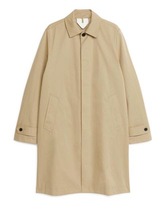 Arket Mittellanger Car-Coat -Beige