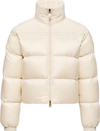 Moncler Moncler Doudoune Courte Meditation, Femme, Beige, Taille: 00