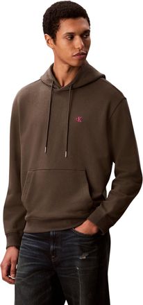 Calvin Klein Herren Ls Eu 350terry Monogram Hoodie Lv04rc297g Sweatshirts, Grey(Beluga), M