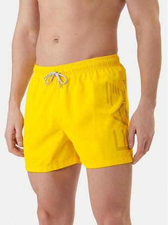 Emporio Armani Badeshorts 7M002001 AF14497 M2004 Gelb Regular Fit
