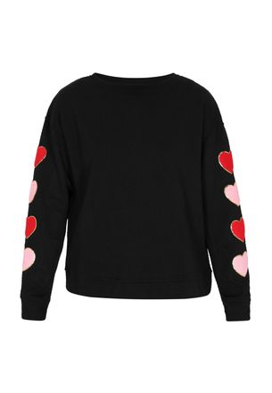 Faina Sweatshirt Frauen Schwarz