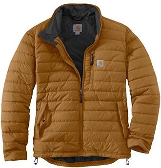 Carhartt Work in Progress Veste Gilliam pour homme., Marron Carhartt, S