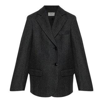R&oacute;he Blazer &agrave; Double Boutonnage en Chevrons - Femme - Vestes - Gris - Taille: 34 FR