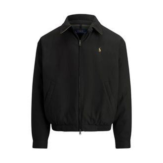 Polo Ralph Lauren Gewebter Twill Windbreaker - - Jackets - Herren - Schwarzk - XL