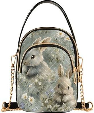 Mnsruu Sac à bandoulière pour femme avec sangle réglable