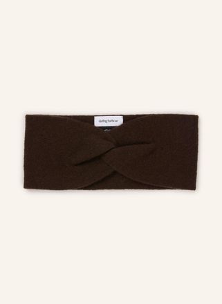 Darling Harbour Darling Harbour Stirnband Aus Cashmere braun