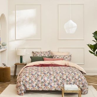 Essix Essix Bettbezug aus Baumwollperkal, 260 x 240 cm, Ohana