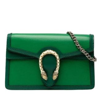 Gucci Sac bandouli&egrave;re Mini Dionysus Pre-owned - Femme - Pre-owned - Vert - Taille: ONE Size