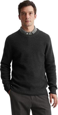 Marc O'Polo Rundhalspullover Sanfter Bi-Color-Effekt