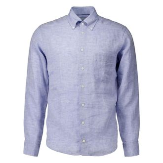 Eton Herren, Shirts, Blau, SGröße