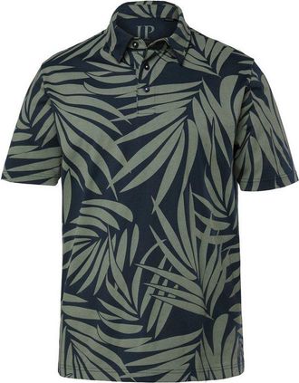 JP1880 Poloshirt Poloshirt Halbarm floraler Print bis 8 XL