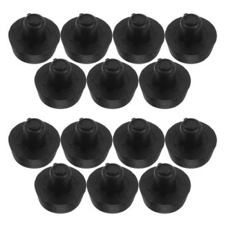 Angoily 40 St&uuml;ck Anti-rutsch M&ouml;belpads Stift Schutzkappen f&uuml;r Stuhlbeine Dicke Bodenschoner mit Ger&auml;uschd&auml;mpfung f&uuml;r Bodenarten rutschfeste Transparente Fu&szlig;sc