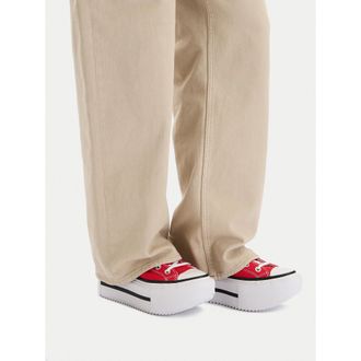 Converse Sneakers aus Stoff Converse Chuck Taylor All Star Lift Double Stack A15542C Rot