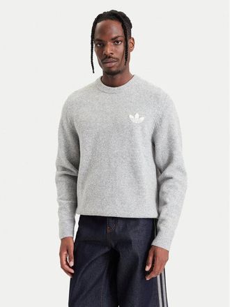 adidas Pullover Trefoil Essentials Fully Knit KS4889 Grau Regular Fit