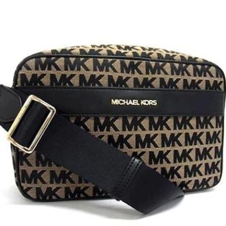 Michael Kors Sac bandouli&egrave;re en toile Pre-owned - Femme - Pre-owned - Multicolore - Taille: ONE Size