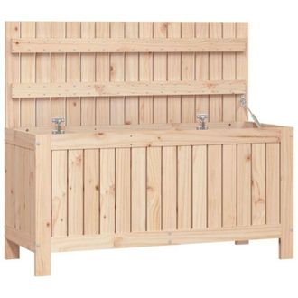 vidaXL Gartentruhe 108x42,5x54 cm Massivholz Kiefer - Vidaxl