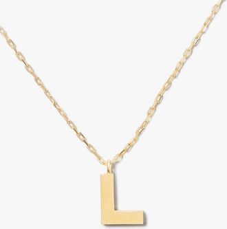 Kate Spade New York Kate Spade Kate Spade Fine Love Letter Anh&auml;nger Mit Initiale L f&uuml;r Frauen in Gold