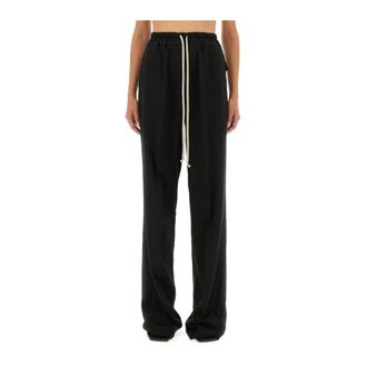 Rick Owens Dietrich Wide Leg Cargo Hose - - Trousers - Damen - Schwarzk - M