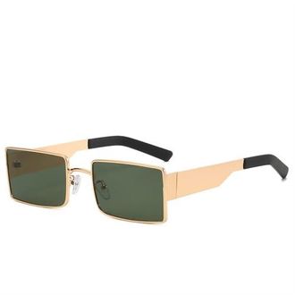 Generic Lunettes De Soleil Carr&eacute;es &Agrave; Petite Monture For Femmes, For Sports Plein Air, Vacances, For Hommes(Green)