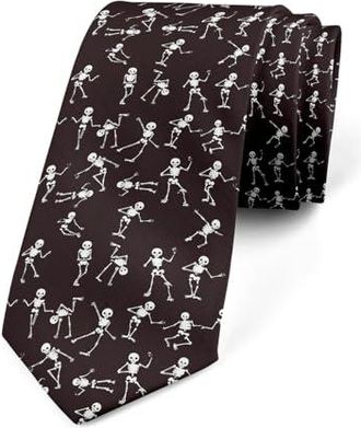 Generic Cravate Noir Et Blanc Confortable Tie &Eacute;l&eacute;gant Cravate Pour Hommes Pour L&Eacute;cole F&ecirc;te C&eacute;l&eacute;brations
