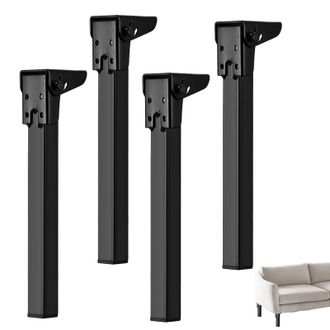 Generic Klappbare Tischbeine: 4-teiliges Schreibtischzubeh&ouml;r, Halterung aus robustem Stahl, robuster Rahmen, tragbarer M&ouml;belst&auml;nder mit Verriegelungsmechanism