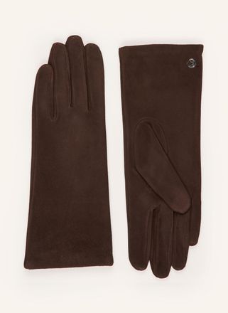 Otto Kessler Kessler Lederhandschuhe Ava Mit Cashmere braun