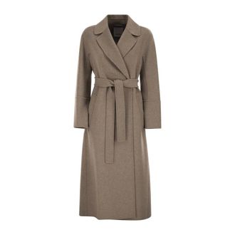 Max Mara Femme, Manteaux, Brun, Taille: 42 FR Smmelisa Coat
