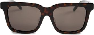 Givenchy lunettes de soleil &agrave; monture carr&eacute;e - Marron