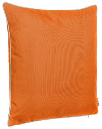 Brandsseller Outdoor Kissen Garngef&auml;rbt 45x45 cm - Wetterfeste Dekokissen mit Paspel - Wasserabweisende Zierkissen f&uuml;r Garten, Balkon & Terrasse - Robuste Sofakiss